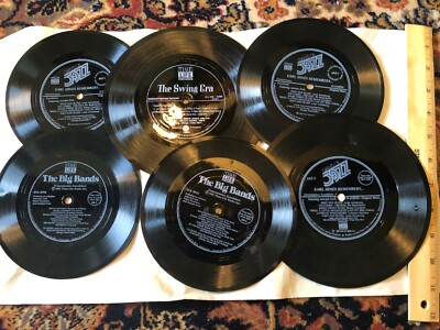 6 Time Life Records The Swing Era / Jazz/ Big Band 33 1/3 Demonstration ...