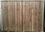 10 FT Wooden garden Gate, Driveway gate,Double Gate,Featheredge Gate ...