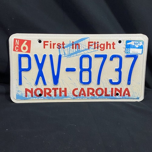 License Plate Vintage North Carolina NC “First In Flight” Rustic | eBay