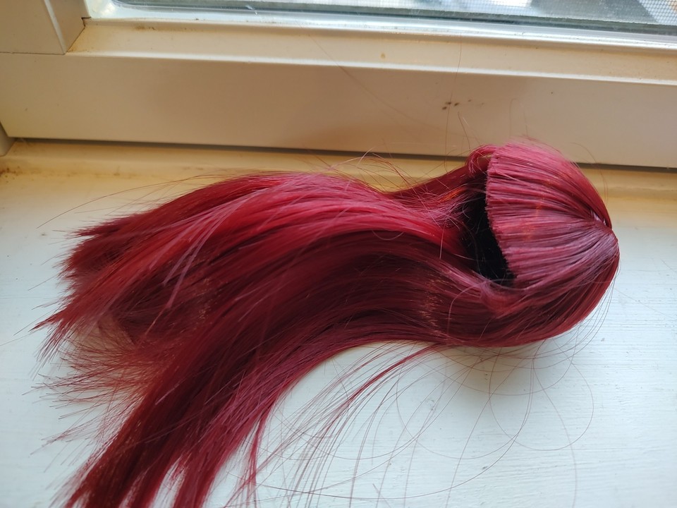 8”WINE WIG DOLL HAIR Integrity Toys Poppy Bratz Monster High | eBay