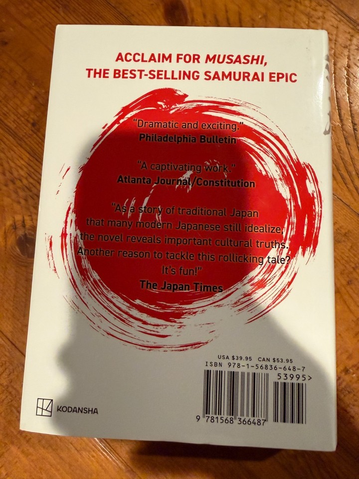 "Musashi a Novel" by Eiji Yoshikawa, Hardcover | eBay