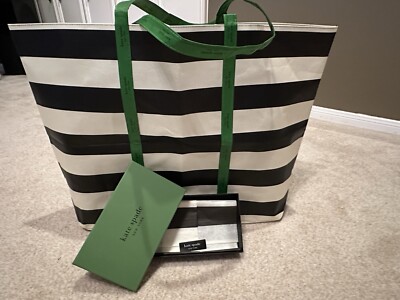 Kate Spade Shopping Bag And Wallet Box With Tissue | eBay