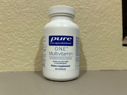 Pure Encapsulations ONE Multivitamin Capsules - 120 Count - O.N.E. Exp ...