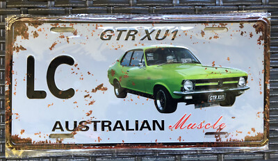 LC GTR XU1 Holden Licence Plate 31cm Collectors/Man Cave | eBay Australia
