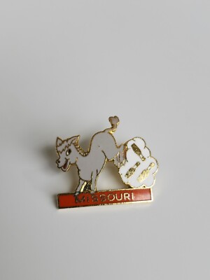 Missouri Lapel Pin Mule Kicking Bowling Pins | eBay