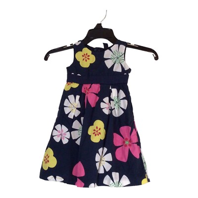 Baby Gap Floral Sleeveless Tank Dress Toddler 2 Years | eBay
