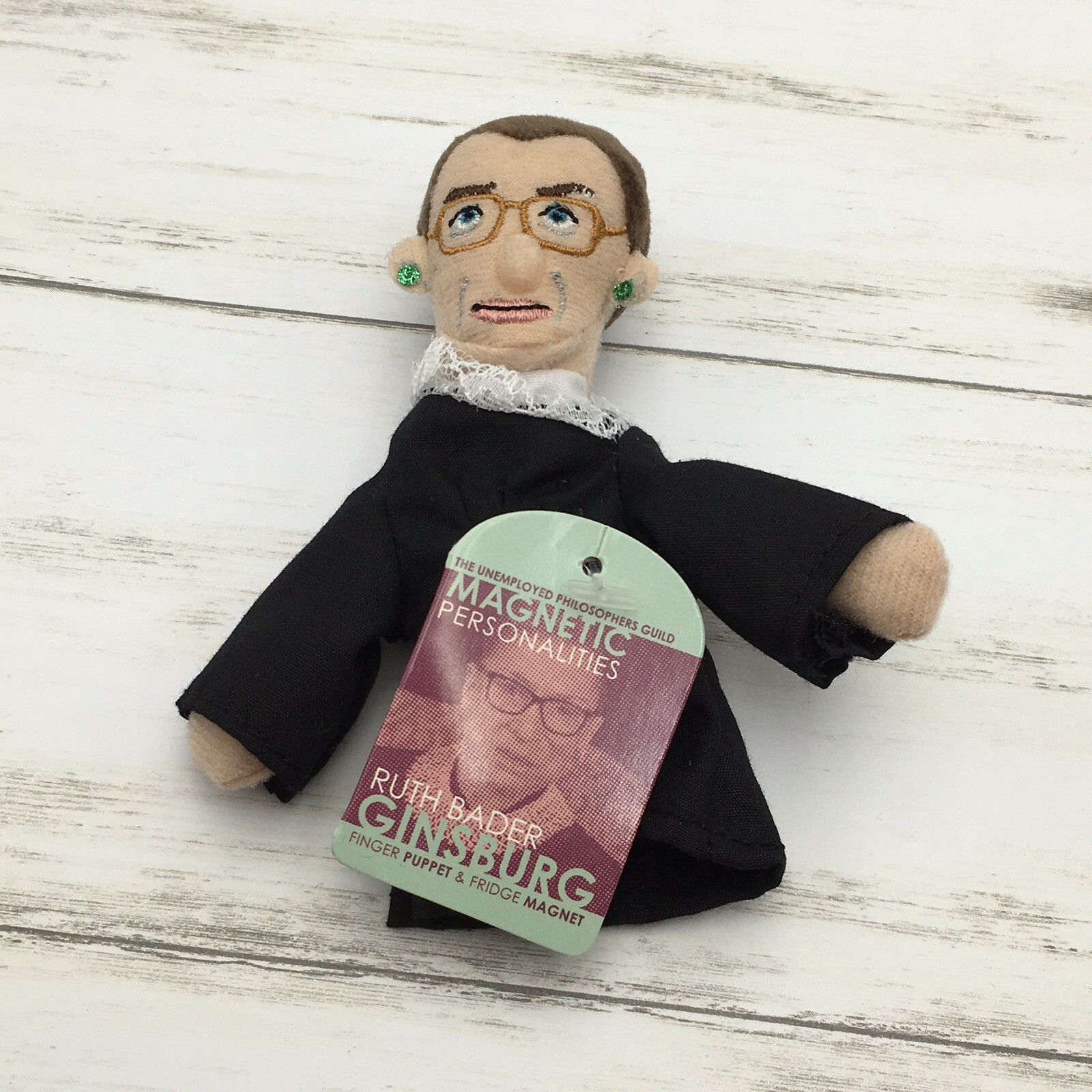 Ruth Bader Ginsburg Finger Magnetic Personality Puppet Magnet | eBay