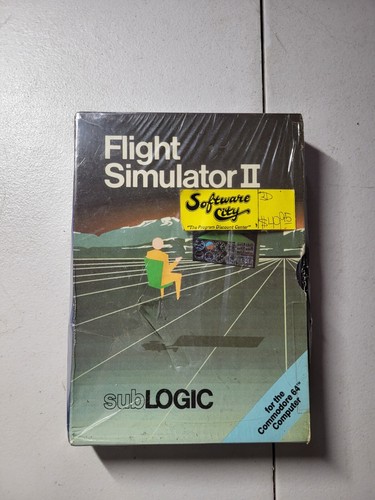 Flight Simulator 2 Computer Game For Commodore 64 Complete Free ...