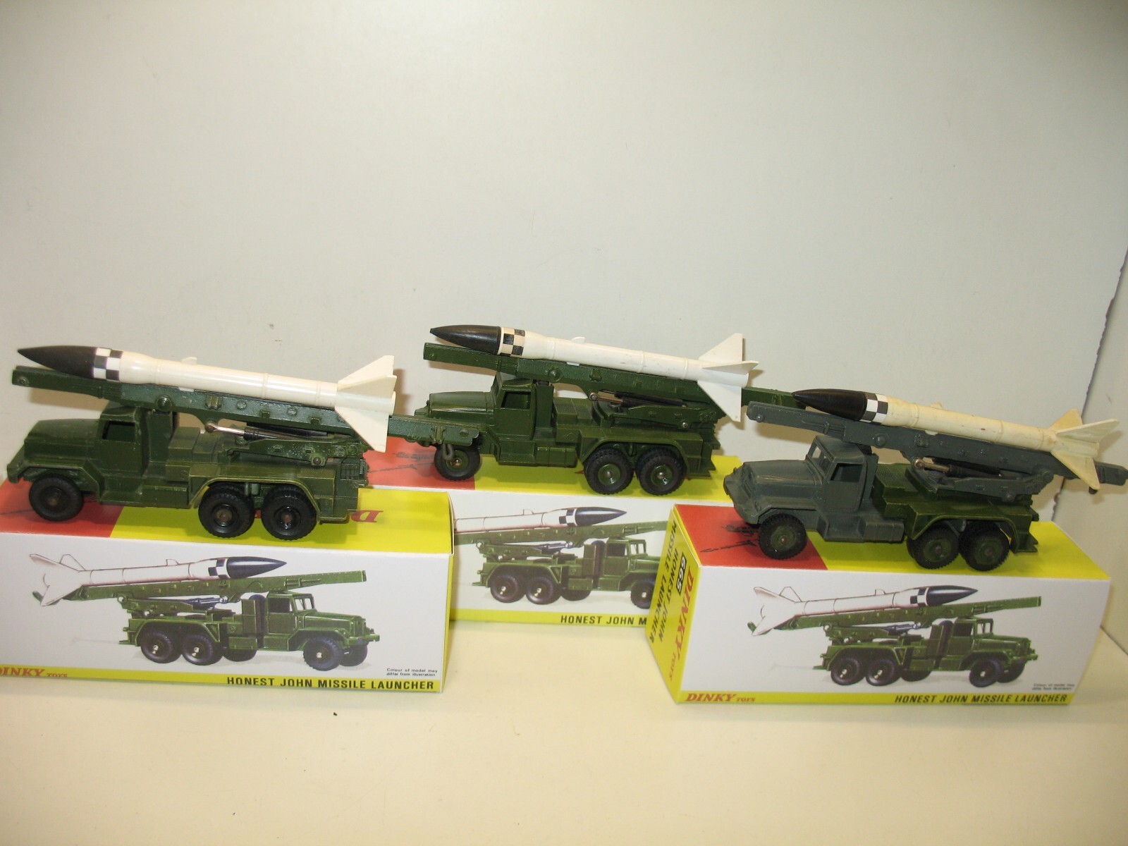 DINKY TOYS, Honest John Military Missile Launch Truck with Original ...
