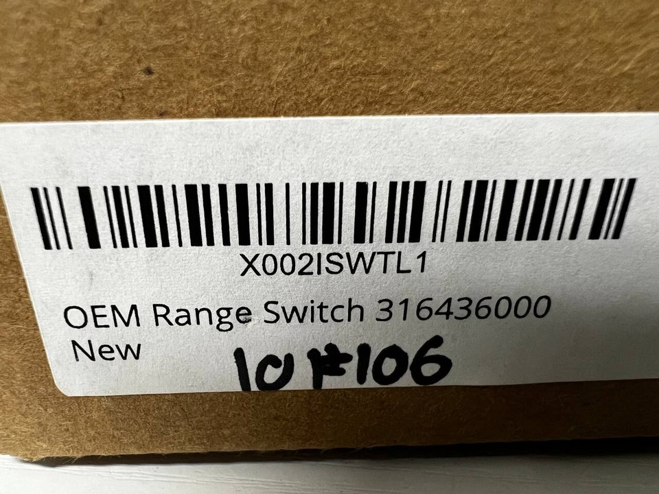 GENUINE OEM Frigidaire Range Surface Element Control Switch 316436000 ...
