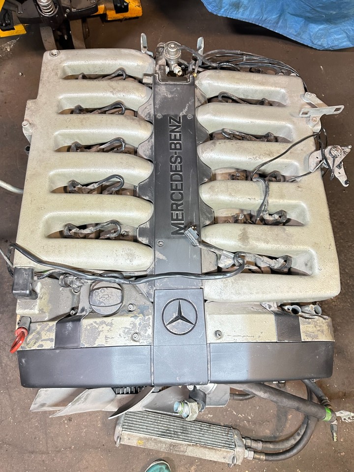 1993-1995 Mercedes R129 SL600 600SL Engine Motor Assembly 6.0L V12 120. ...
