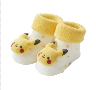 [Pokemon] Monpoke Pikachu Pile Socks, baby goods | eBay