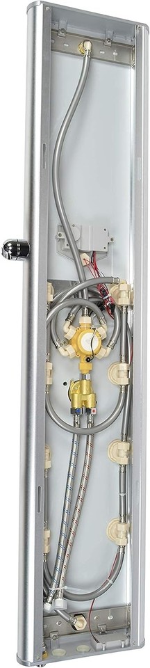 Blue Ocean 52" Aluminum SPA392M Shower Panel Tower System with Silver ...