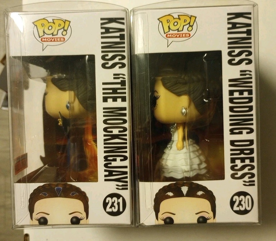 Funko Pop Hunger Games Katniss Hot Topic Lot Of 2 | eBay