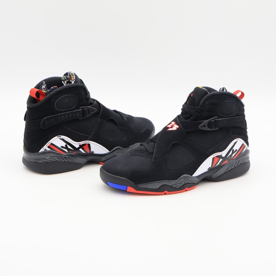 305381-062 Nike Air Jordan 8 Retro Playoffs Black True Red White Blue ...