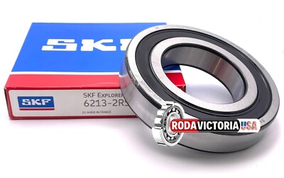 SKF 6213 2RS C3 DEEP GROOVE BALL BEARING, RUBBER SEALED 65x120x23 mm | eBay