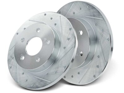 Rear Brake Rotor Set For Chevy Cobalt HHR Malibu G5 G6 Aura Ion Pursuit ...