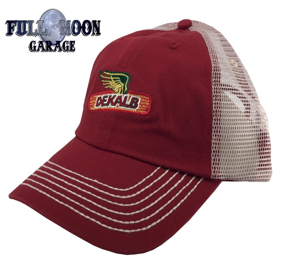 New Dekalb Seed Corn Classic Trucker Vintage Farm Mens Cap Hat | eBay