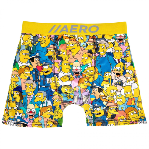 Aeropostale Simpsons Themed Boxer Briefs, Men's Size M, L, XL Underwear ...
