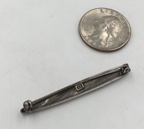 Vintage Antique Sterling Silver Pin Brooch | eBay