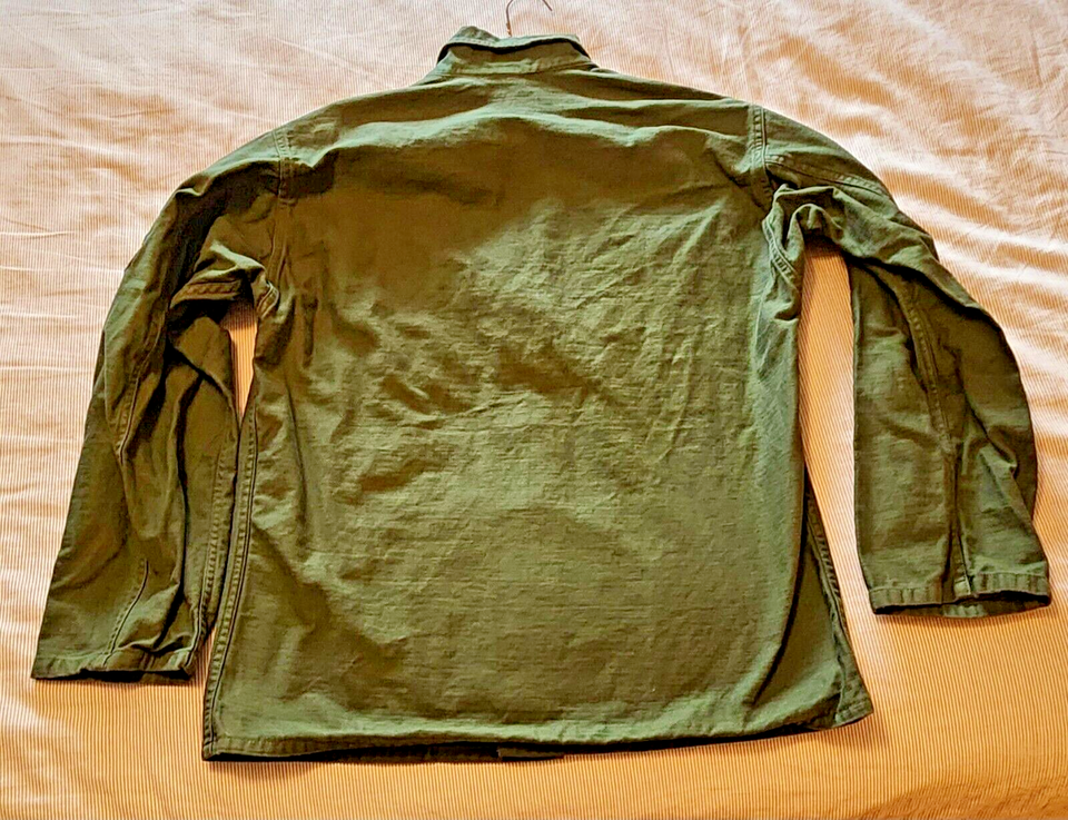 Vtg Lot Vietnam War US Army OD Green Fatigue Shirt Army Aviation Fort ...