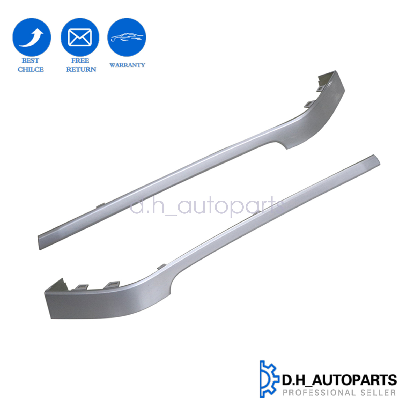 2X Rear Body Molding Trim Strip Kit Silver For Range Rover L405 2013 ...