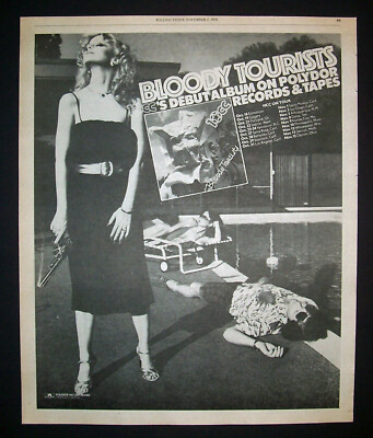10cc Bloody Tourists 1978 Poster Type Advert, Promo Ad | eBay