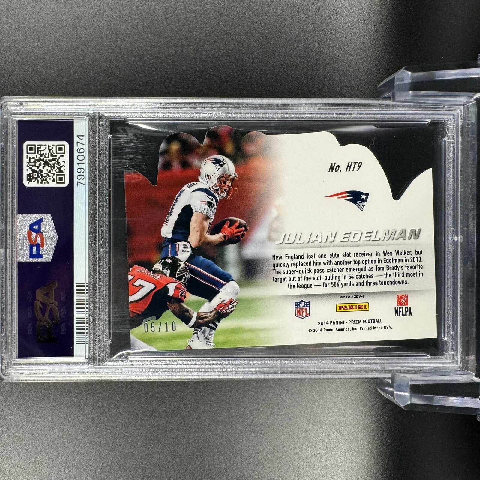 2014 Panini Prizm - Hands Team Silver Prizm #HT9 Julian Edelman for ...