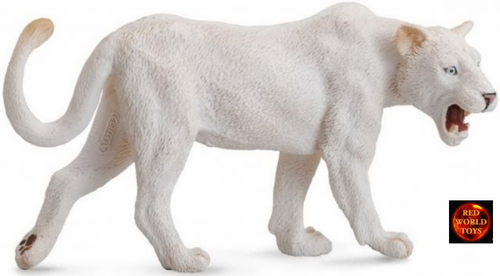 White Lioness African Wildlife Toy Animal Model Figure by CollectA ...