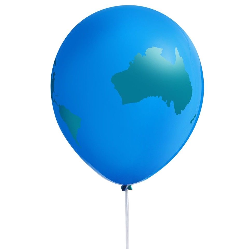 50 Pack World Balloons, Earth Day Decorations for Around the World ...