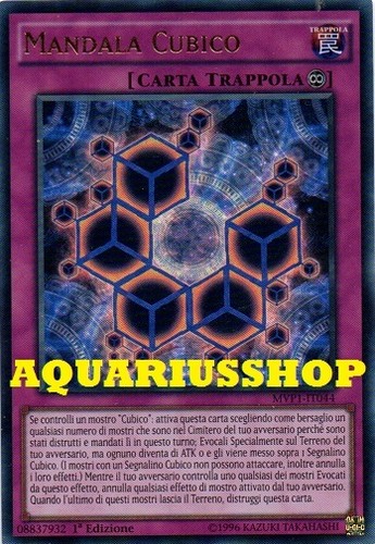 Yu-Gi-Oh Mandala Cubico MVP1-IT044 Ultra Rara ITA Cubic Mandala | eBay