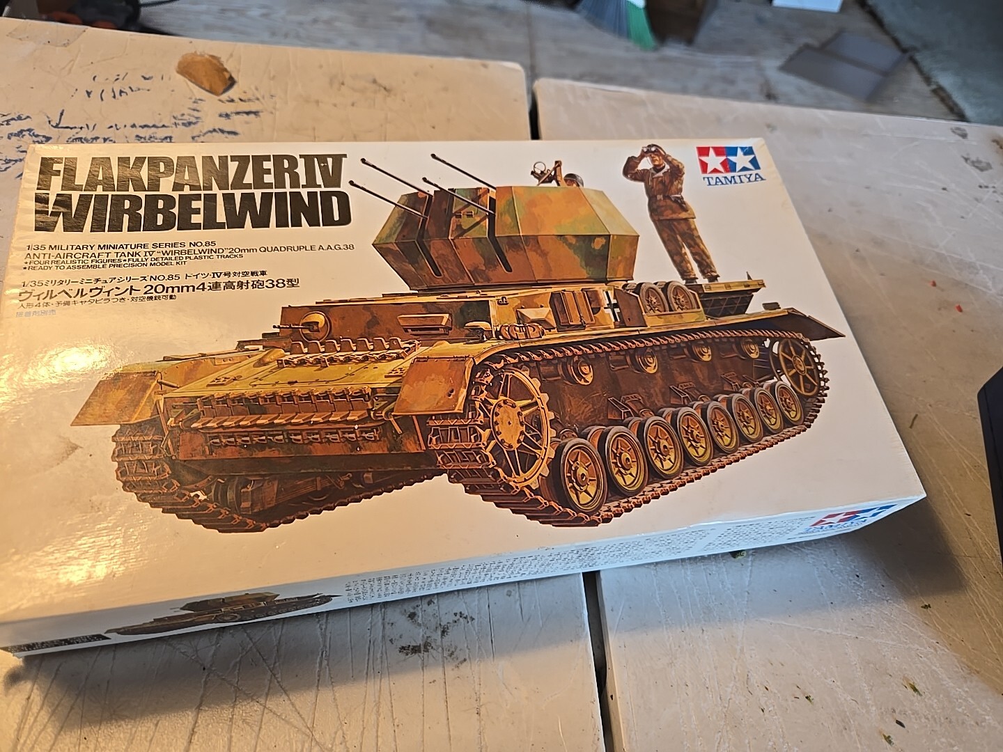 Tamiya Model Kit 35085 Flakpanzer IV Wirbelwind Tank for sale online | eBay