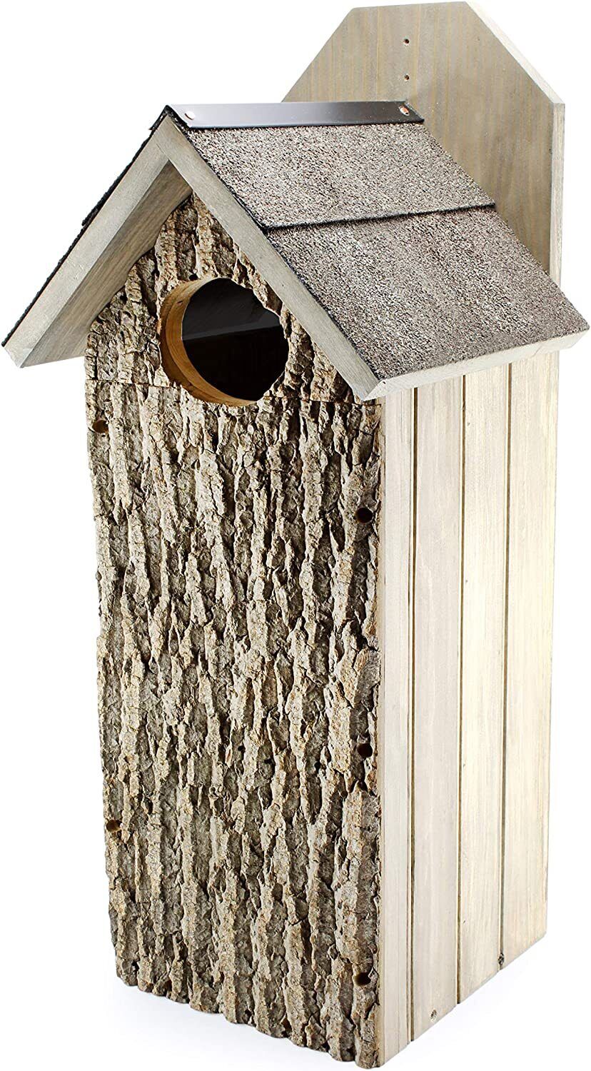 Premium Pine Wood Duck House; Rustic Handmade Duck Nesting Box | eBay