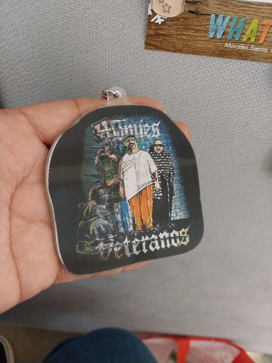 Homies Inspired Keychain Holographic 3 Images Chicano Lowrider Not ...
