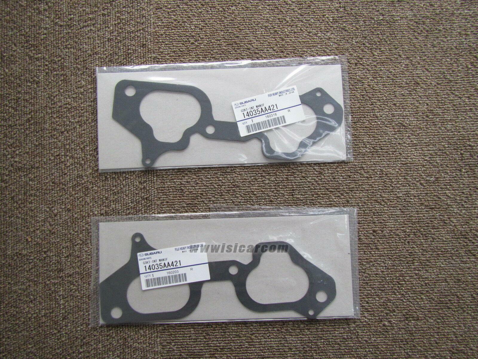 SUBARU EXIGA YA5 GASKET SET OF 2 INTAKE MANIFOLD 14035AA421 GENUINE JDM ...