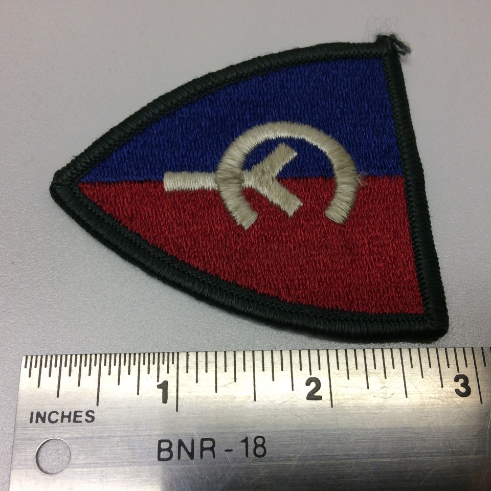 Vintage Military Patch Army 38th Infantry Division Insignia Dark Green ...