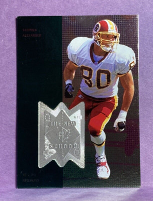 1998 SPX STEPHEN ALEXANDER Rookie RC /4000 Card #327 Washington ...