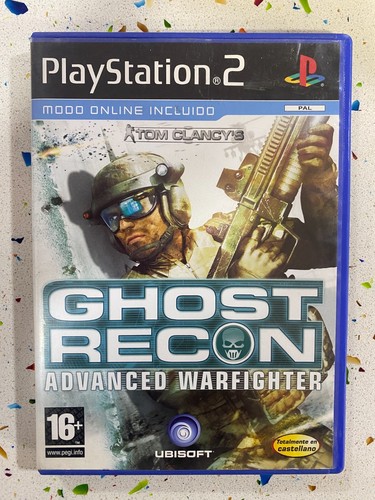 Ghost Recon Advanced Warfighter PS2 Tom Clancy's Pal Ubisoft AM | eBay