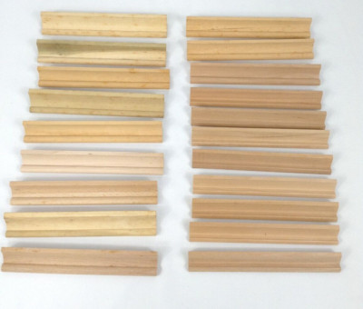 Scrabble Game Racks - 20 Wooden Racks - From Different Versions - Craft ...