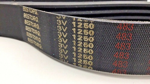 Bestorq 4/3V1250 3V Belt 3/8" x 4 Band x 125" 4X3V1250 | eBay
