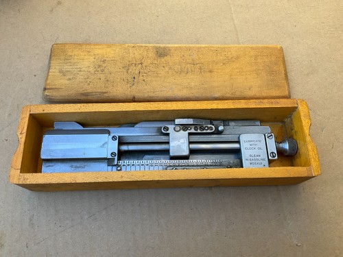 Vintage Ludlow Letterpress Composing Stick in Wooden Case 25 Letters ...