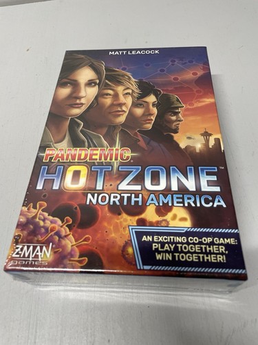 Pandemic Hot Zone North America Board Game Co Op Game New Sealed in Box ...