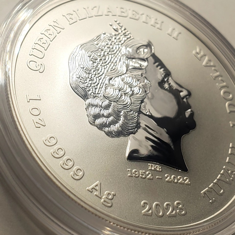 1 Oz .999 Fine Silver ARTEMIS Coin Greek "gods of Olympus" Tuvalu legal ...