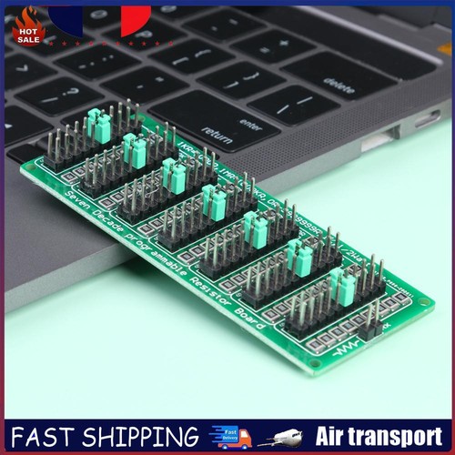 3Pcs 7 Decade Resistor Board 1R-9999999R/1R Programmable Resistance SMD ...