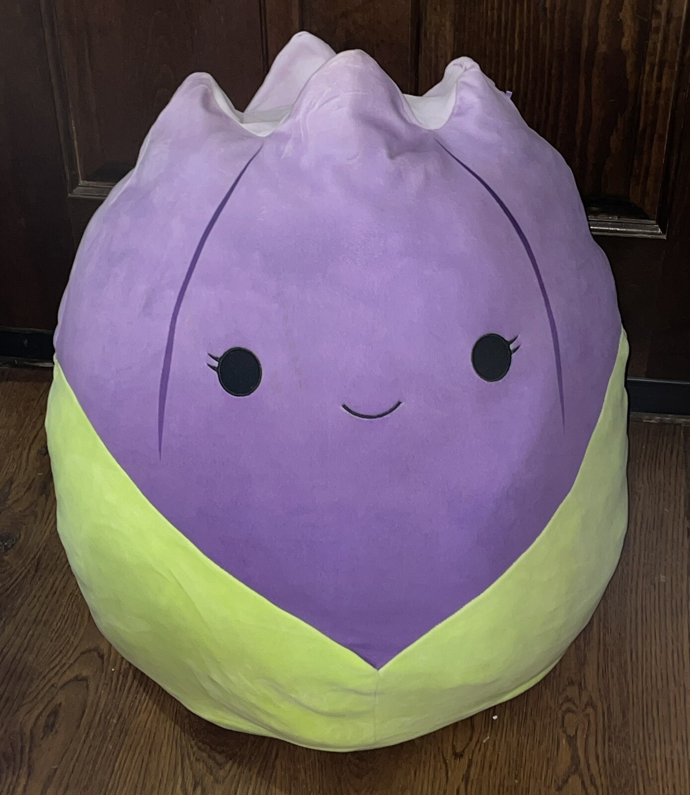 RARE!! Jumbo Jackie the Tulip Squishmallow - Purple & Green 24" High ...