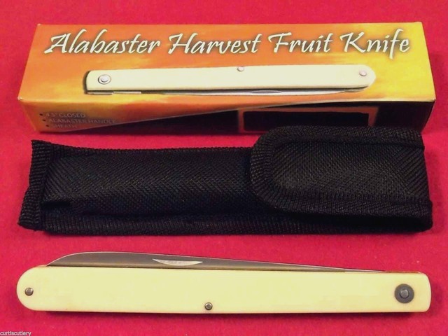 SZCO Supplies 210970 Alabaster Harvest Fruit Folding Knife for sale ...