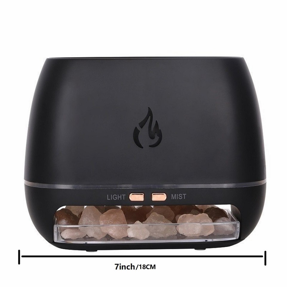 3-in-1 Himalayan Salt Rock Scent Diffuser, Ultrasonic Essential Oil ...