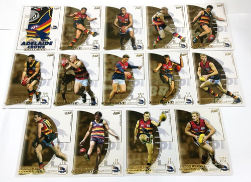 2002 SELECT AFL EXCLUSIVE "SPX" TRADING CARD FULL BASE TEAM SET ...