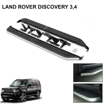 NEW SIDE STEPS RUNNING BOARDS FOR LAND ROVER DISCOVERY 3 AND 4 OE STYLE ...