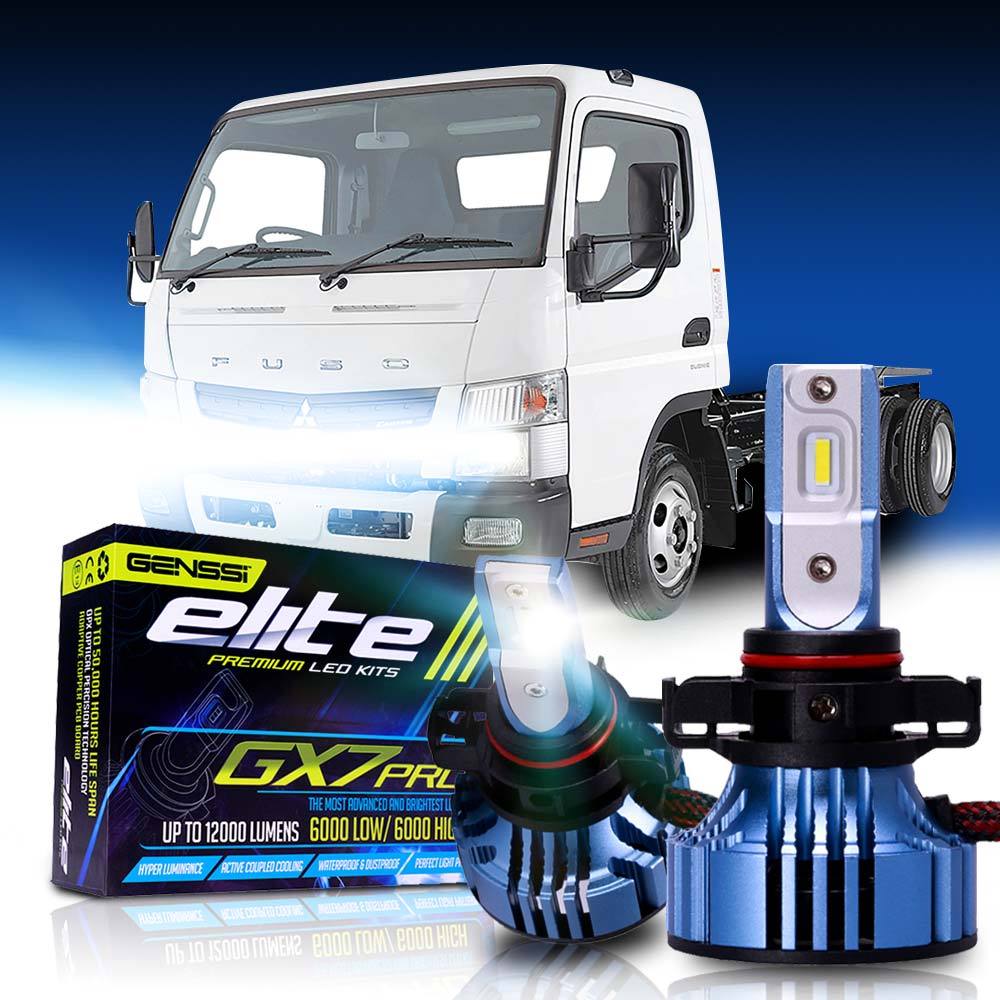 LED Headlight Headlamp Bulb Conversion Kit for Fuso Canter Trucks 2005 ...